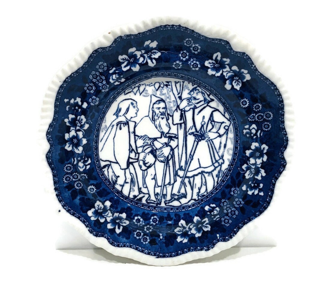 RARE Vintage W.T. Copeland and Sons - Cobalt Blue and White Dinner ...