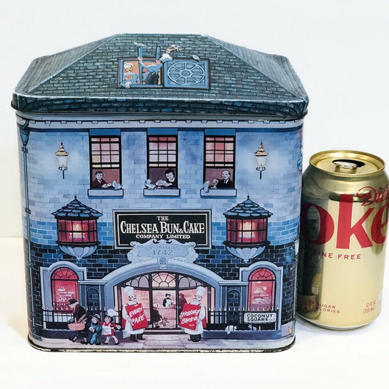 Large Tin Box - Etsy