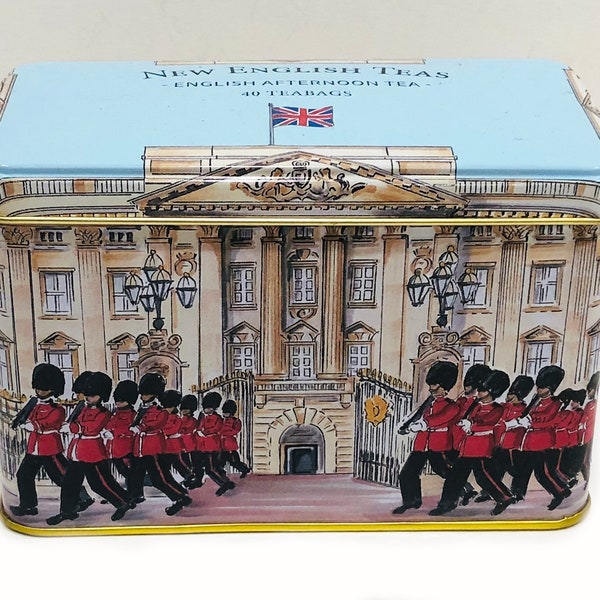 British Tea Tin - Etsy