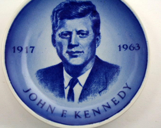 JFK John F. Kennedy Commemorative Plate 1917-1963 - Etsy