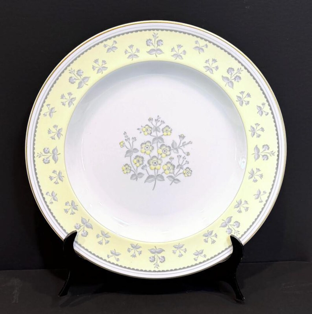 Vintage Wedgwood 13 3/8 Inch Chop Plate, "pimpernel Yellow", Pretty ...