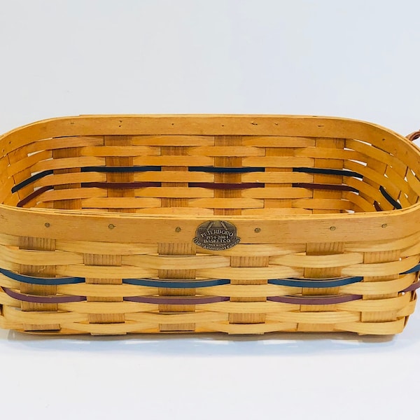 Wood Slat Basket - Etsy