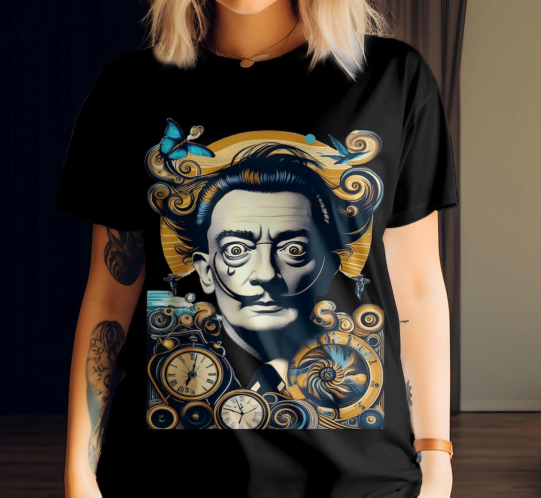 Salvador Dali T-shirt | Salvador Dali Surreal Art Tee | Salvador Dali ...