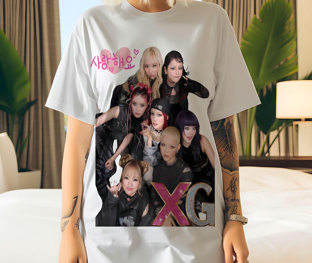 XG Shirt - Trendy Xg Kpop Band Merch | Stylish XG Apparel for Fans ...