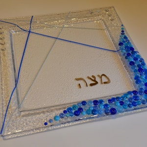 Israeli Matzah Plate, Passover Matzoh Plate, Gift for Pesach, Passover ...
