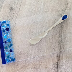 Blue Shards Cheese Plate, Housewarming Gift, Friendship Gift, Cheese ...