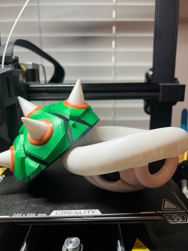 Bowser Inspired Turtle Shell - Etsy