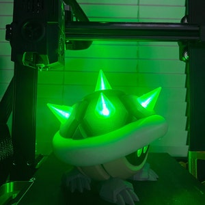 LED Mario Inspired Spikey Shell - Etsy