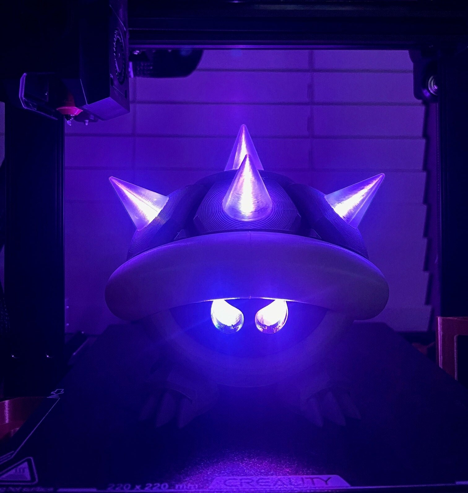 LED Mario Inspired Spikey Shell - Etsy