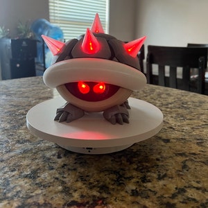 LED Mario Inspired Spikey Shell - Etsy