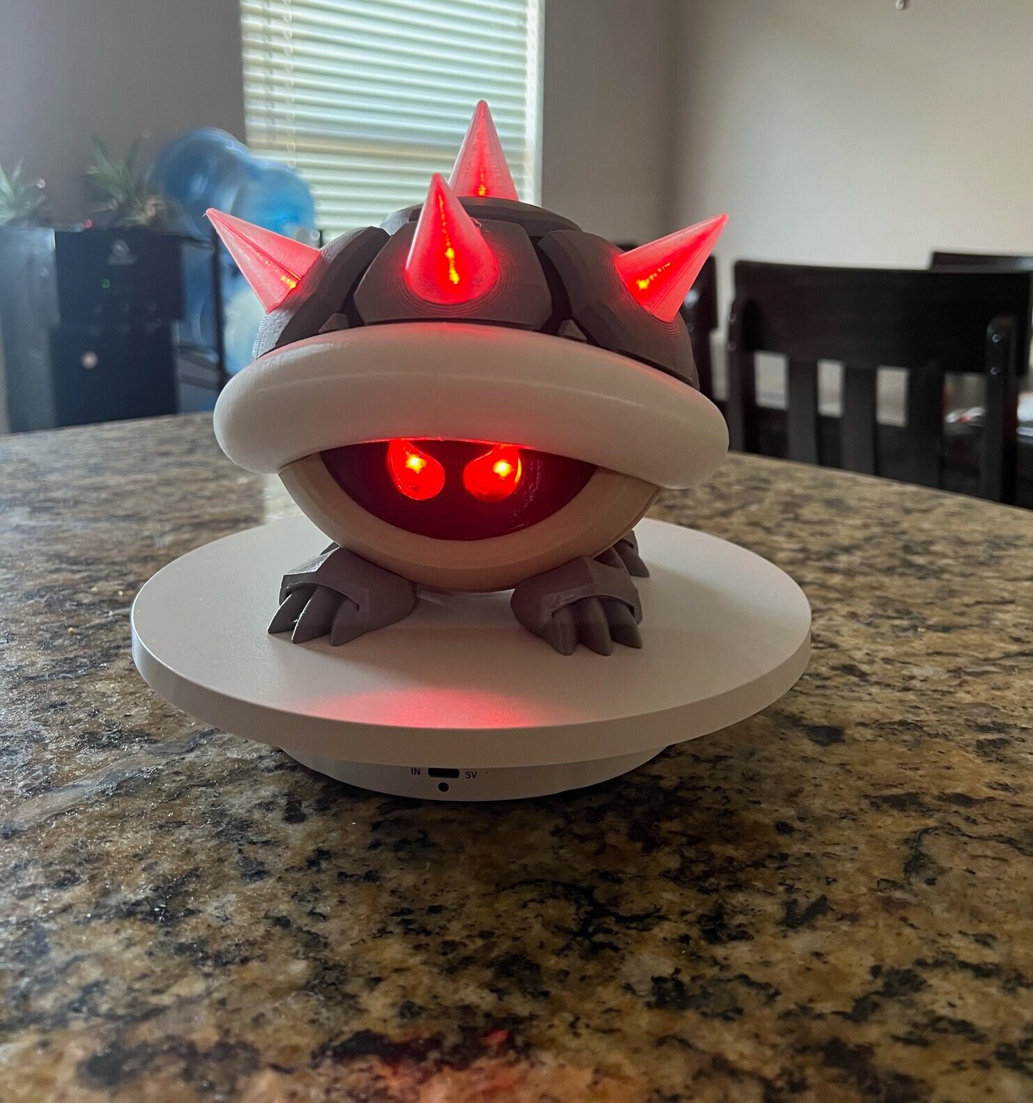 LED Mario Inspired Spikey Shell - Etsy