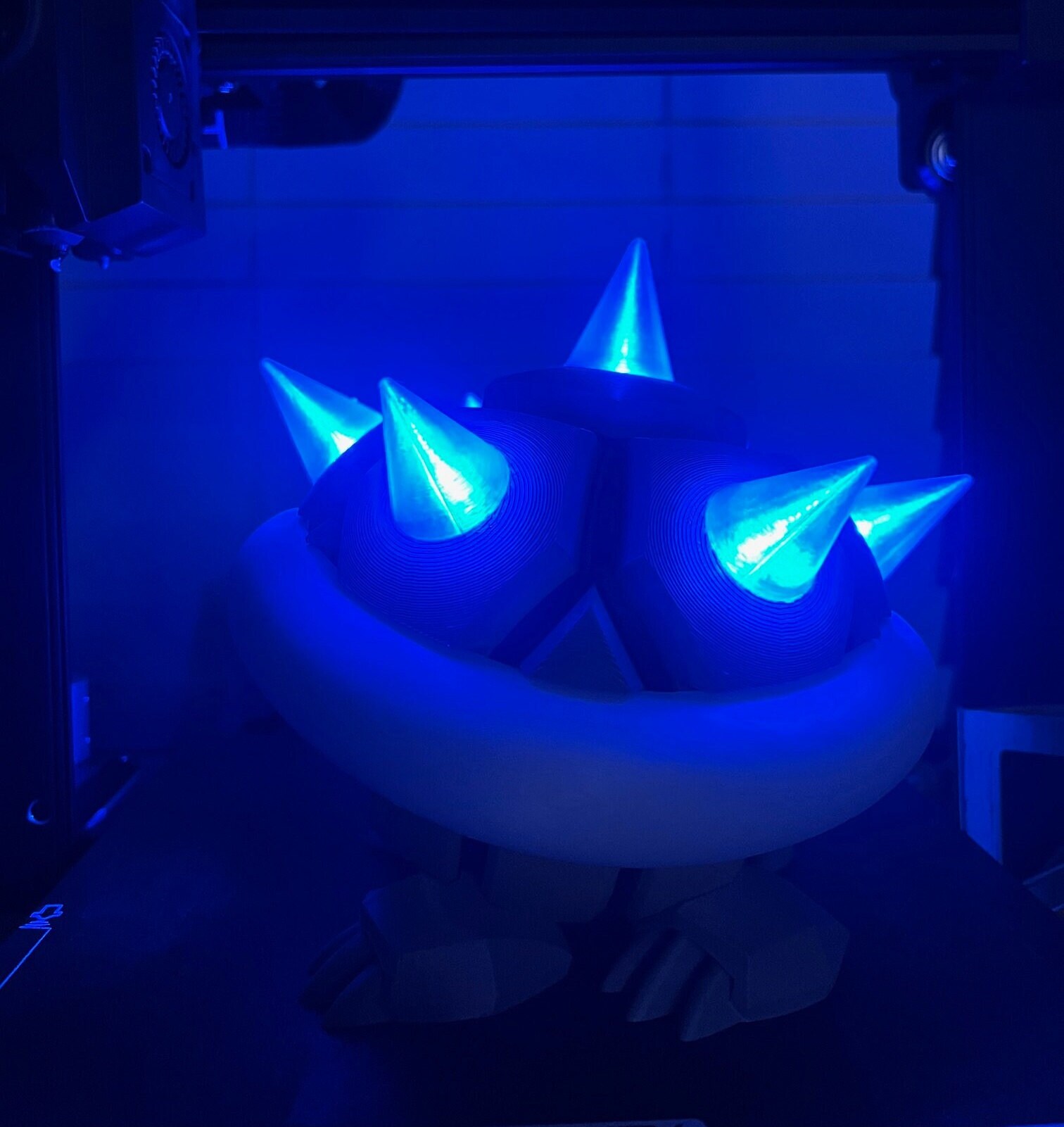 LED Mario Inspired Spikey Shell - Etsy