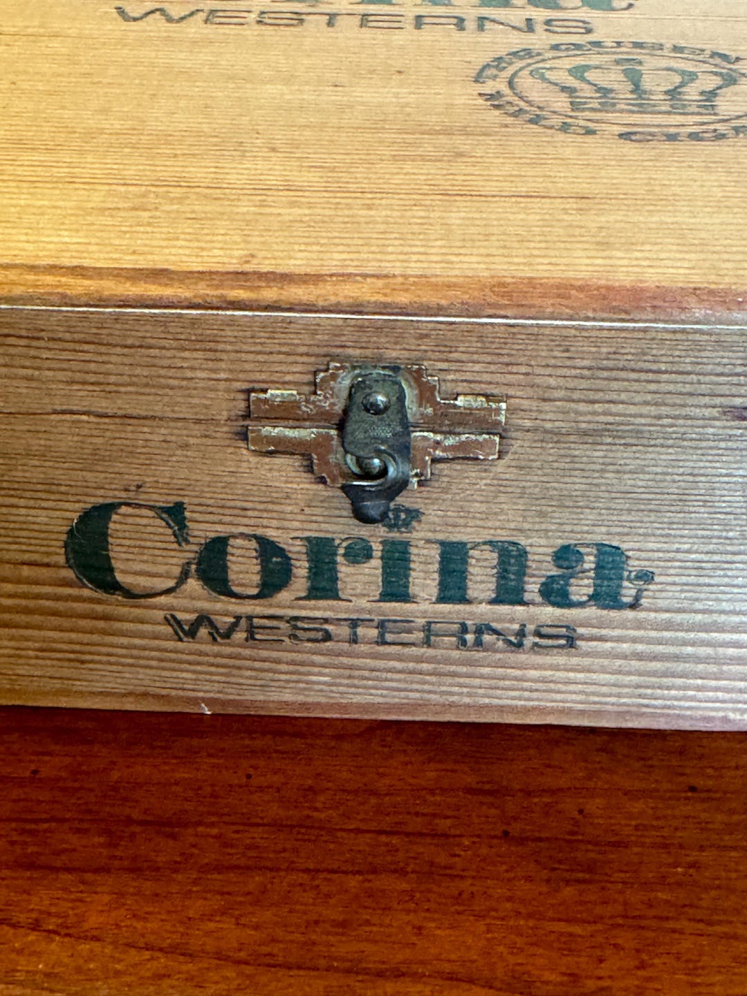 Vintage 1960's Corina Westerns Cigar Box With Latch Approx. 9 Inches ...