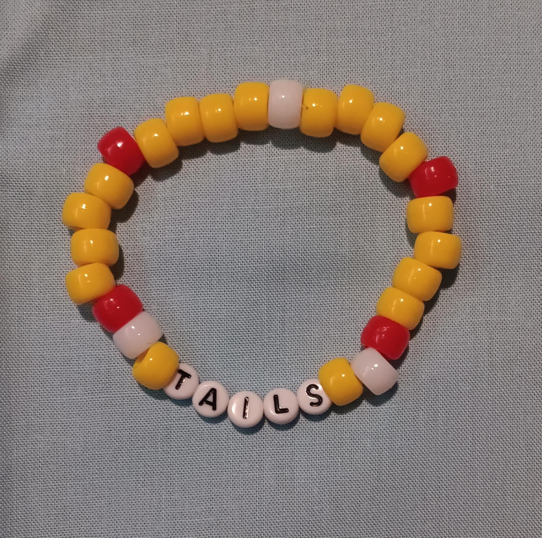 Sonic Kandi Bracelets Singles: Sonic, Tails, Amy, Shadow, Knuckles - Etsy
