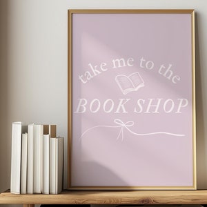 Book Club Digital Wall Art | Book Lovers Gift Print | Book Club ...