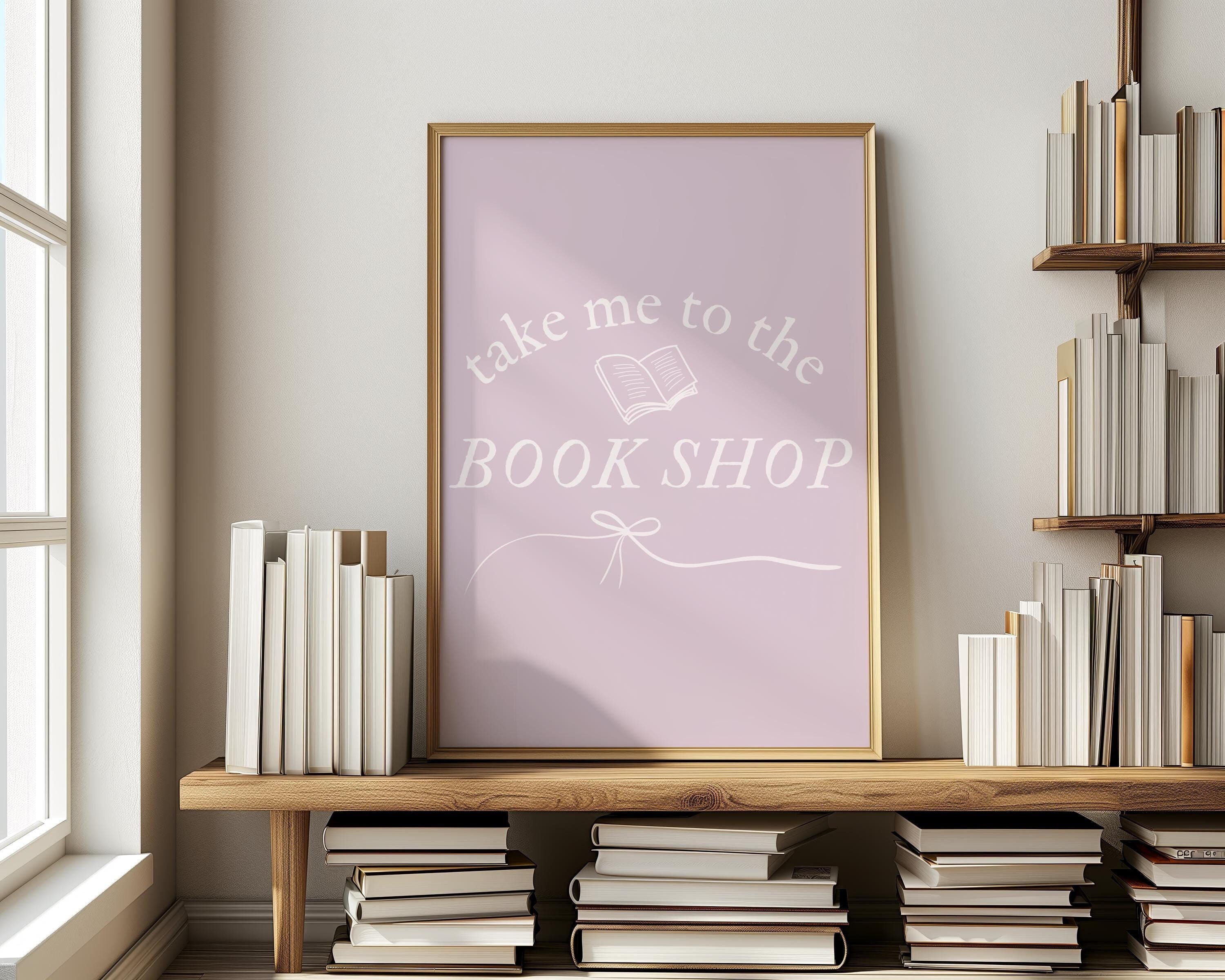 Book Club Digital Wall Art | Book Lovers Gift Print | Book Club ...
