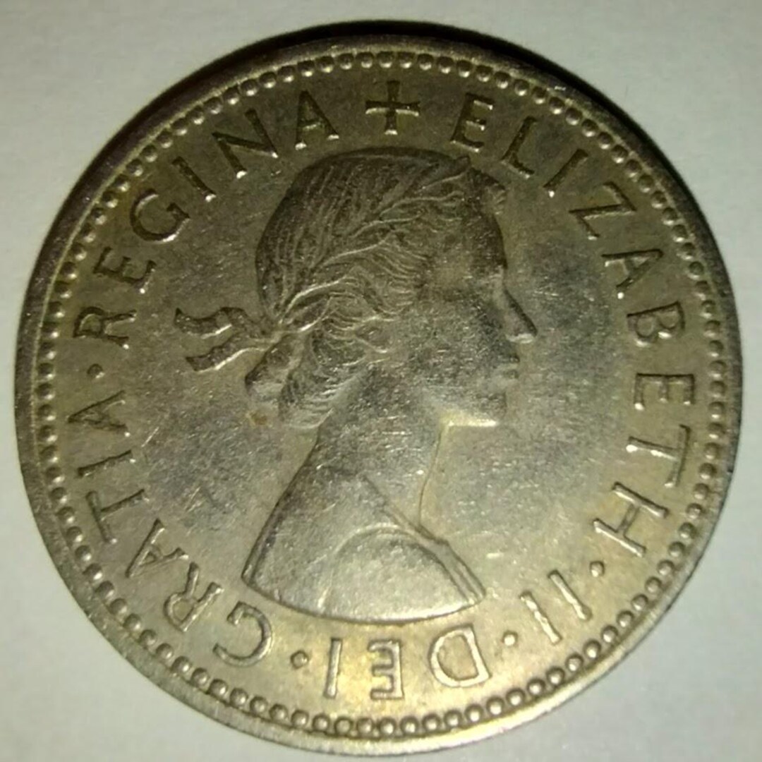 1954 Great Britain One Shilling Coin - English Crest - Collectible ...