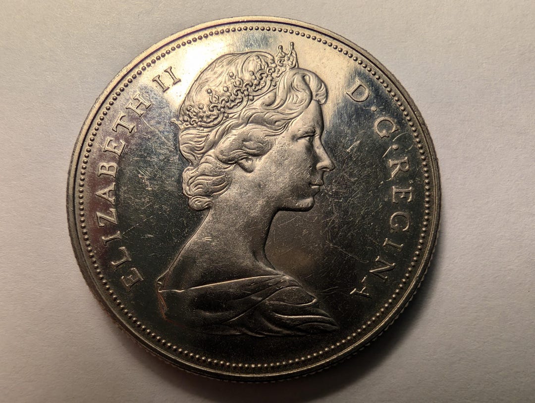 1970 Canada Manitoba Centennial Dollar Coin - Vintage Commemorative ...