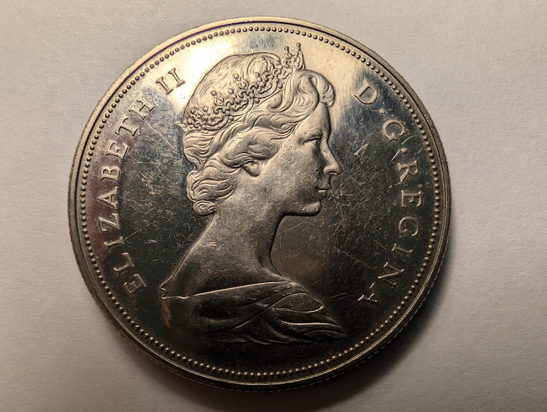 1970 Canada Manitoba Centennial Dollar Coin - Vintage Commemorative ...