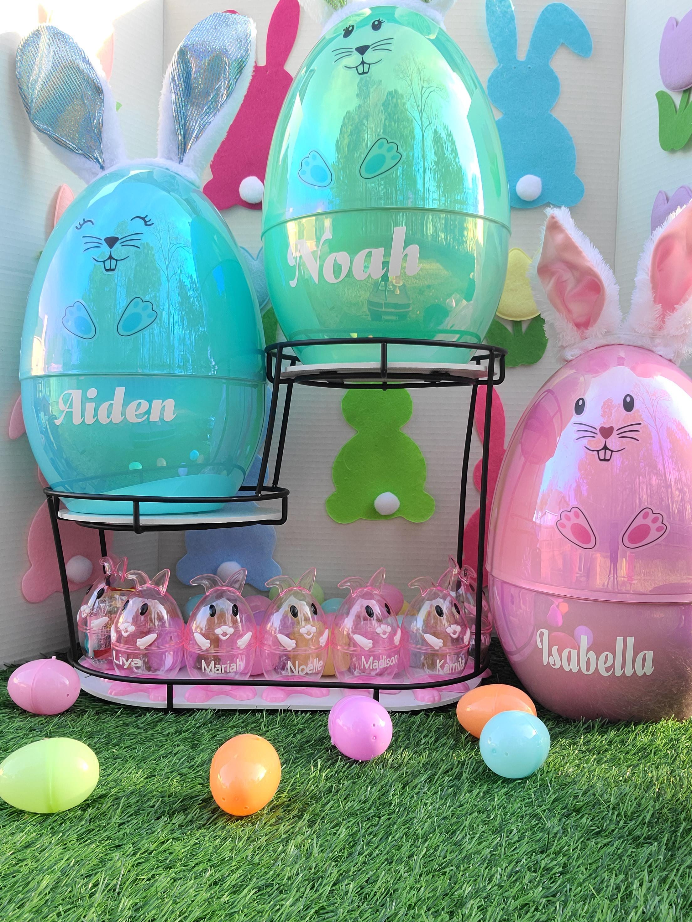 Personalized Large Fillable Easter Egg - Etsy