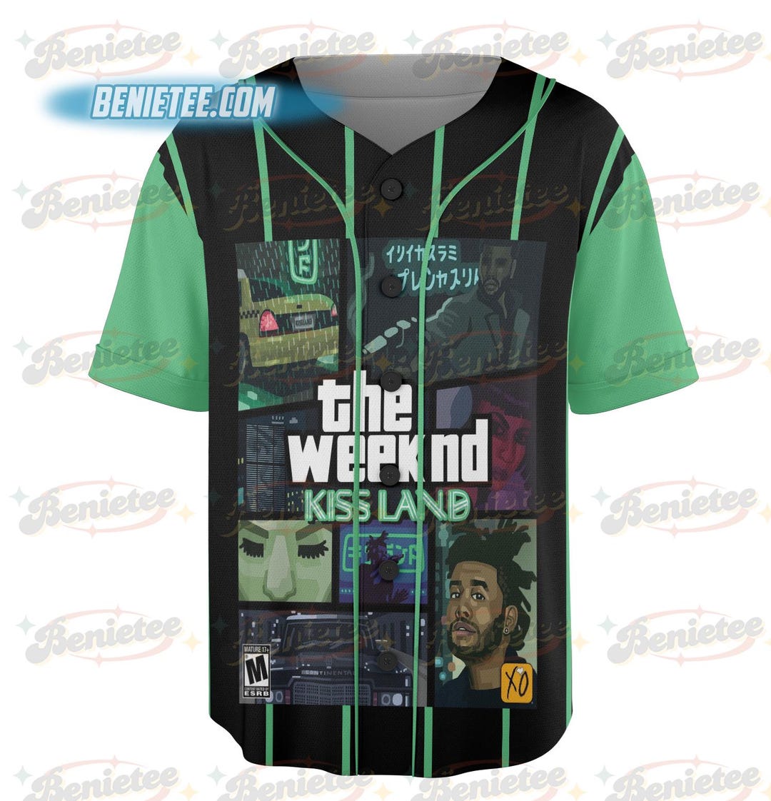 The Weeknd XO Tour 2025 Baseball Jersey - Etsy
