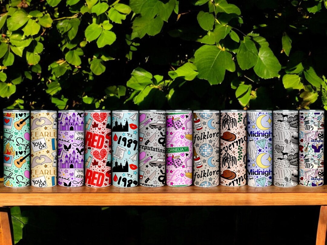 Taylor Swift Eras Drinkware Collection Singer Cup 20oz Tumbler ...