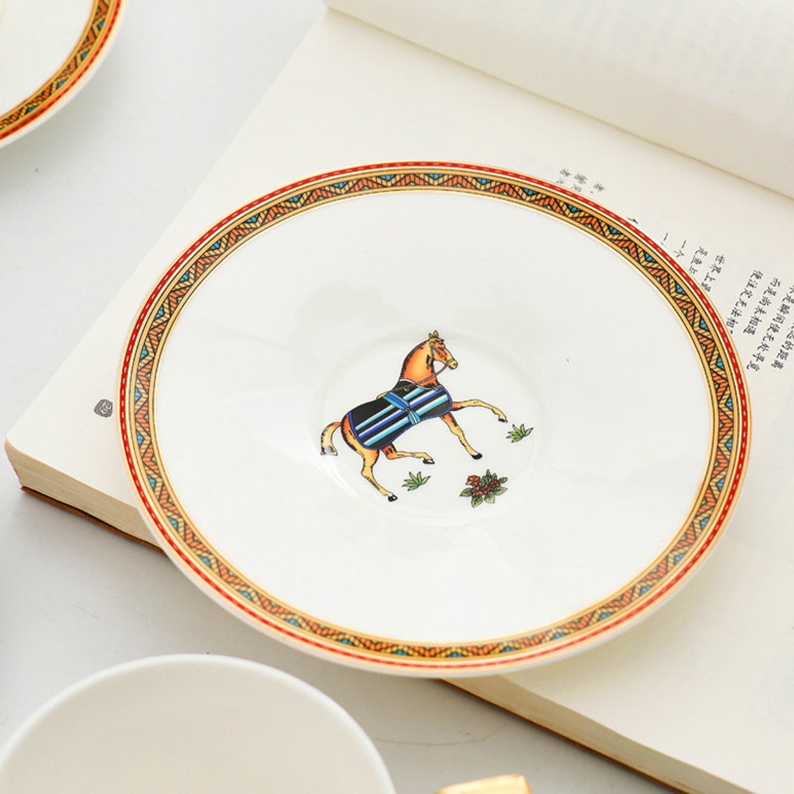 French Ceramic Coffee Cups and Saucers European Luxury Coffee Cups ...