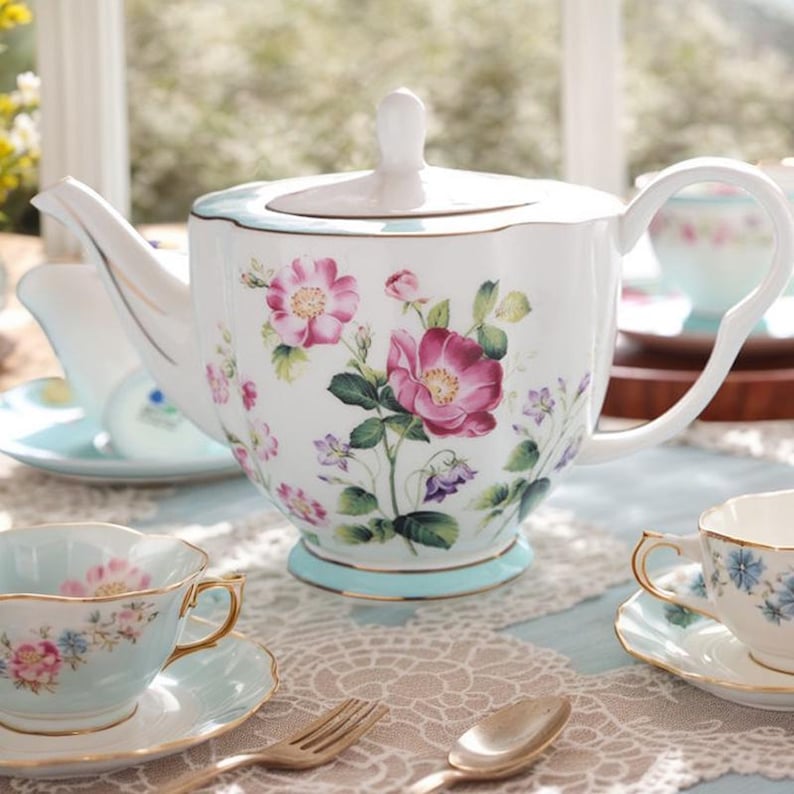 French Ceramic Coffee Set|afternoon Tea Set|creative Ceramic Coffee ...