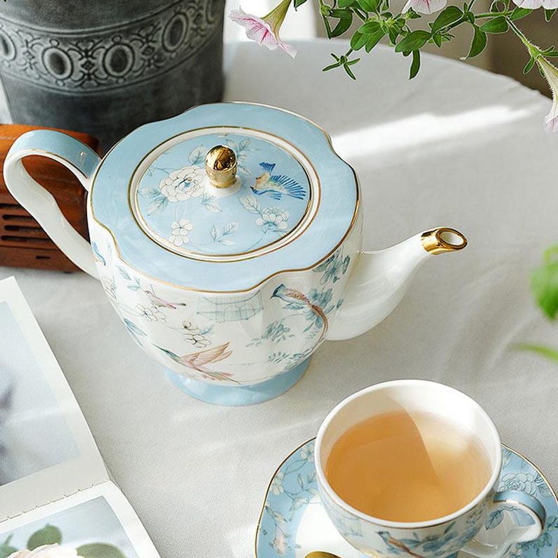 English Ceramic Coffee Set | Afternoon Tea Set | Exquisite Ceramic ...
