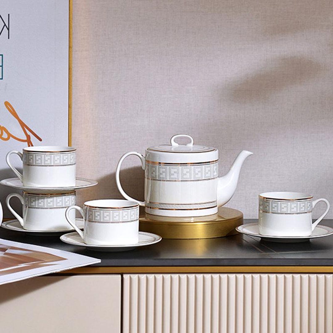 European Style Ceramic Tea Set | Handmade Ceramic Coffee Set | Afternoon Tea Set | Ceramic ...