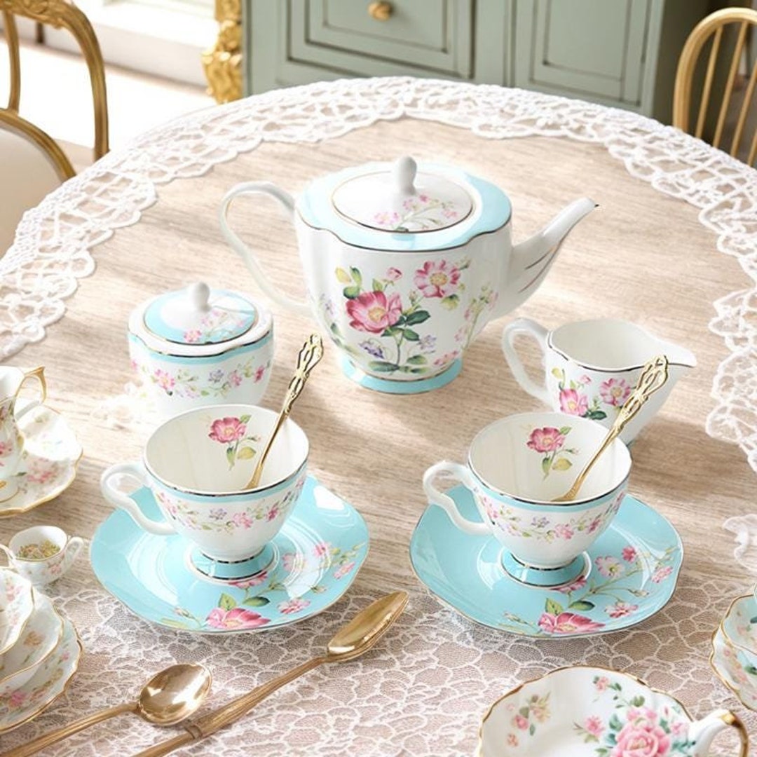 French Ceramic Coffee Set|afternoon Tea Set|creative Ceramic Coffee ...