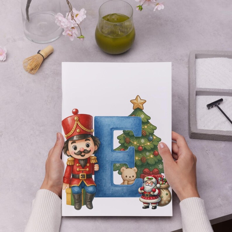 Christmas Nutcracker Alphabet Clipart: Holiday Letters A-Z (digital ...
