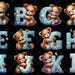 Teddy Bear Alphabet Clipart Set: Nursery Decor (digital Download) - Etsy