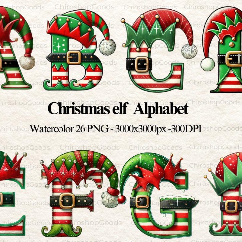 Elf Letters - Etsy