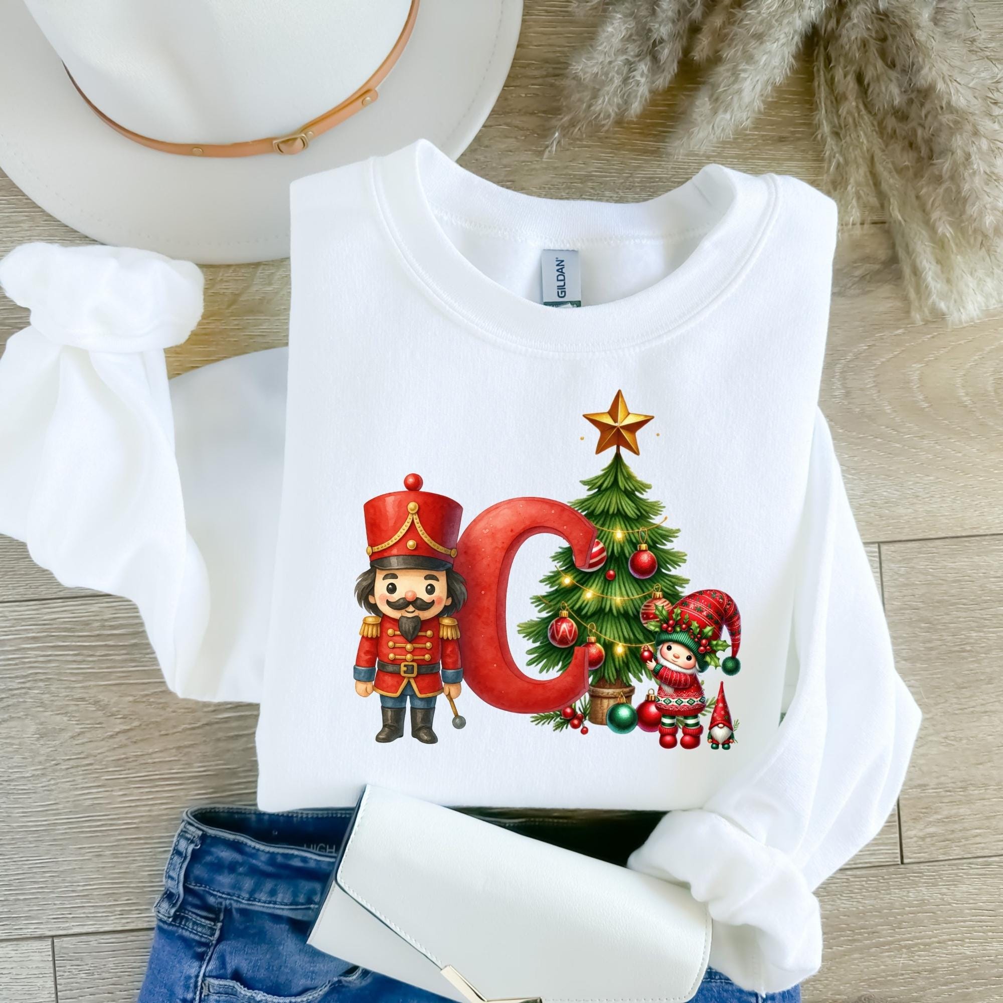 Christmas Nutcracker Alphabet Clipart: Holiday Letters A-Z (digital ...