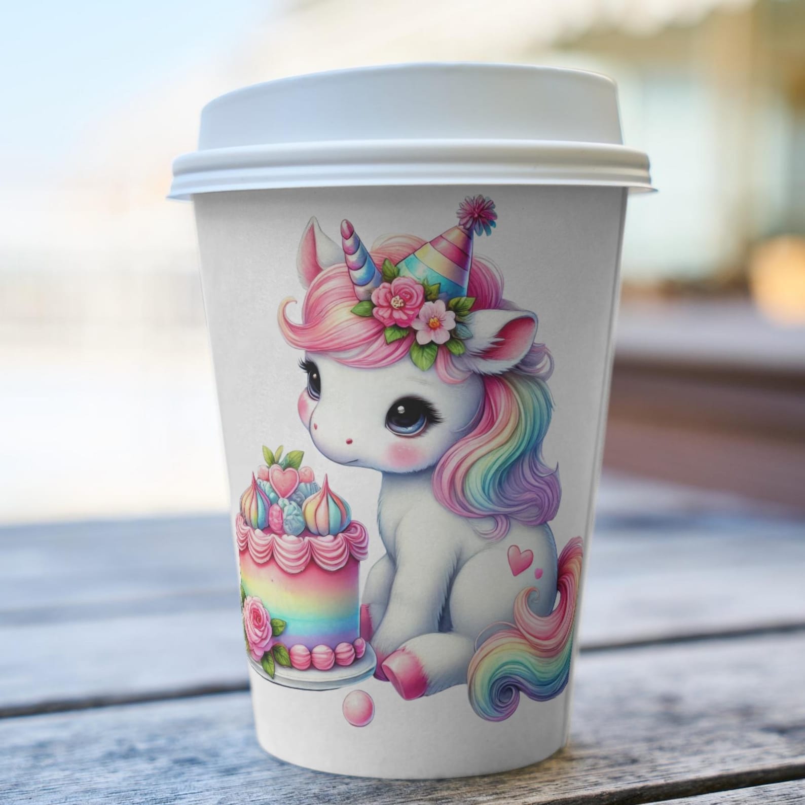 Birthday Unicorn Numbers Clipart Set, Kids Party Decorations Clipart ...