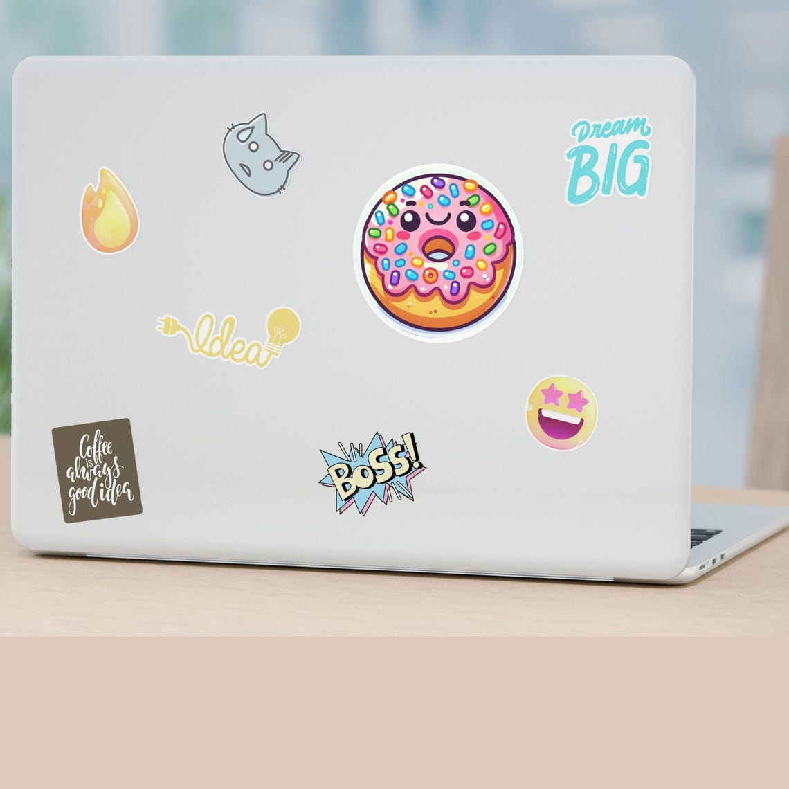 Cute Food and Drink Digital Stickers Pack, 30 PNG Files, 300 DPI Kawaii ...