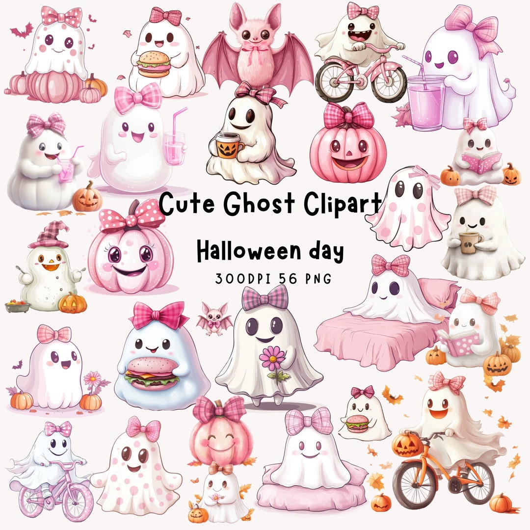 Halloween Ghosts Clipart, Cute Ghosts, Ghost,ghosts PNG Transparent ...