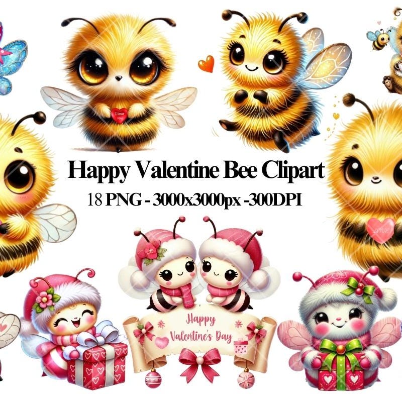 Bee Graphics - Etsy