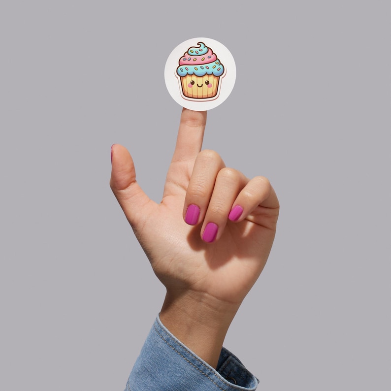 Kawaii Food Stickers, Cute Desserts and Drinks Clipart (PNG Files) - Etsy