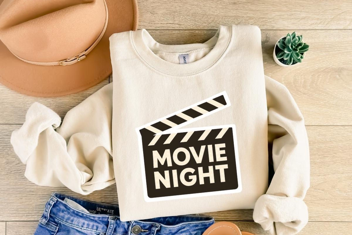 Movie Theater Digital Stickers Bundle for Movie Night Crafts, 49 Fun ...
