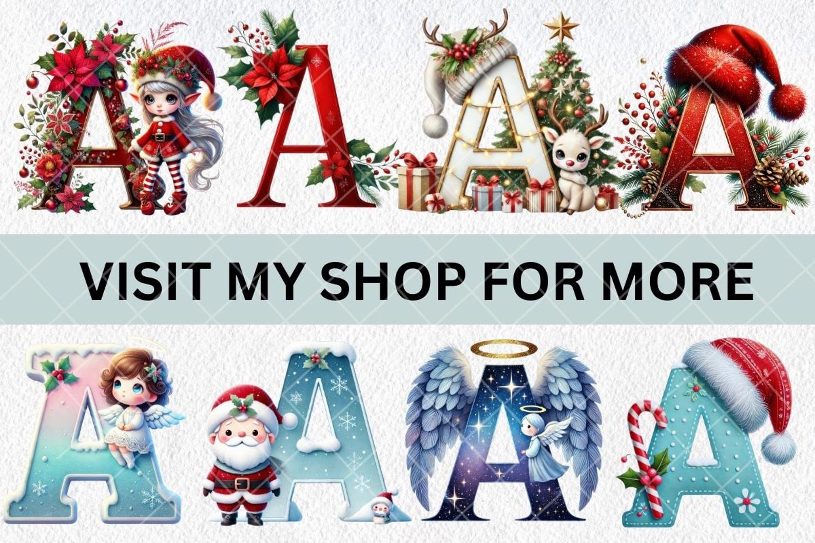 Valentine Bear Alphabet, Bear Letters, Clipart, Cute Teddy Bear Letters ...