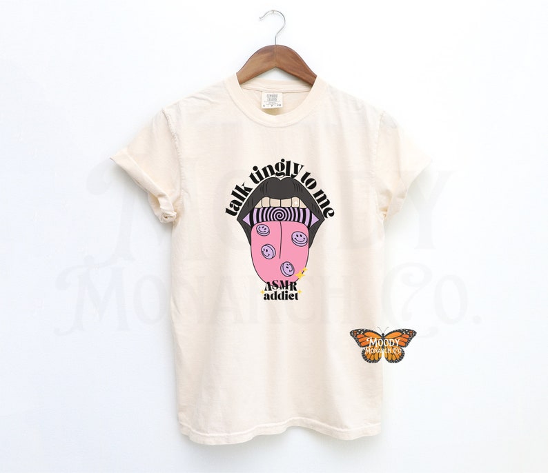 ASMR T-shirt, Talk Tingly to Me ASMR Shirt, Gift for ASMR Lover ...