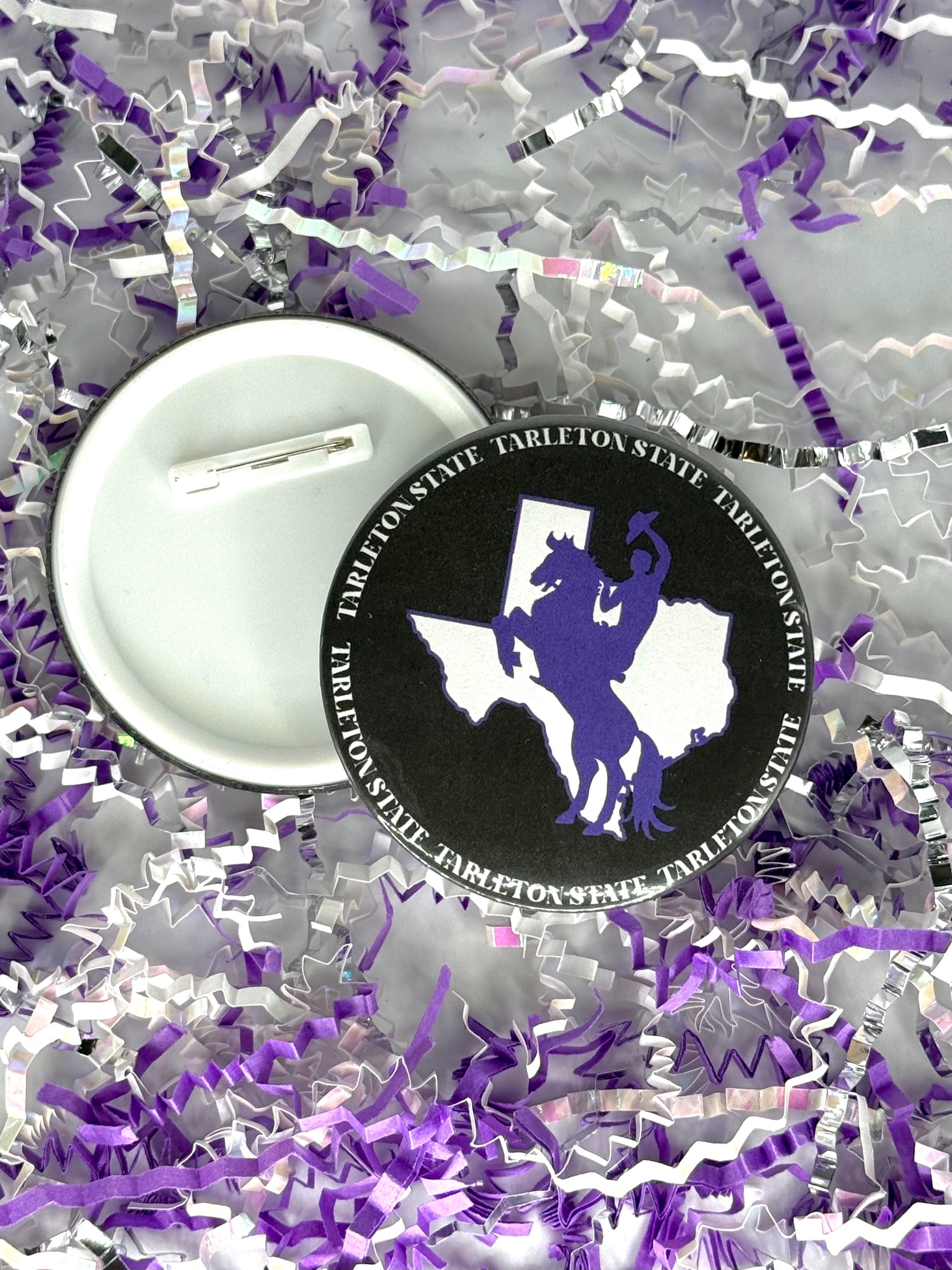 Tarleton State Game Day Buttons - Etsy