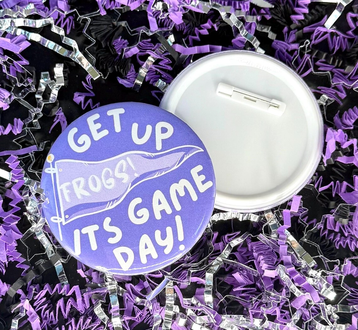 TCU Game Day Buttons - Etsy