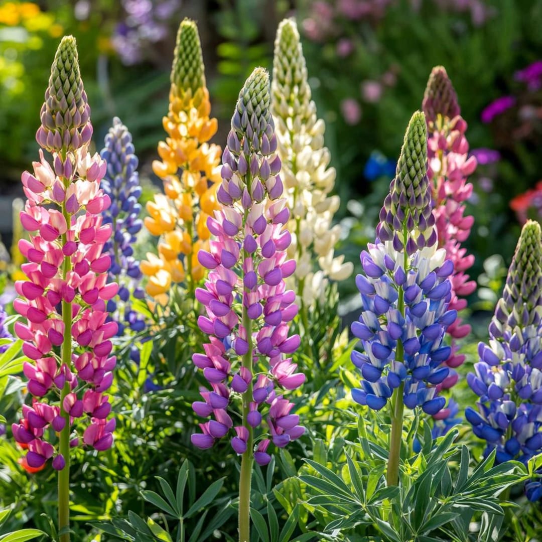 Mix Lupin Seeds – 100/200/500 Seeds | Tall Perennial Wildflowers ...