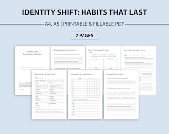 Habit Scoreboard Inspired by Atomic Habits - Etsy