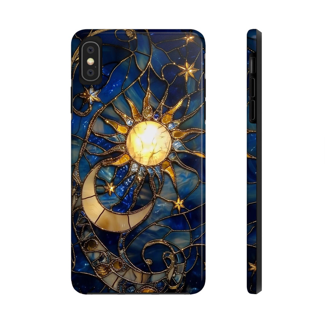 Stained Glass Case, Celestial Phone Case, Mosaic Phone Case, Faux Stain ...