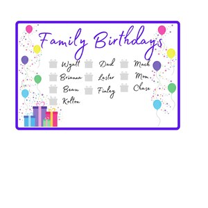 Customizable Birthday Book - Etsy
