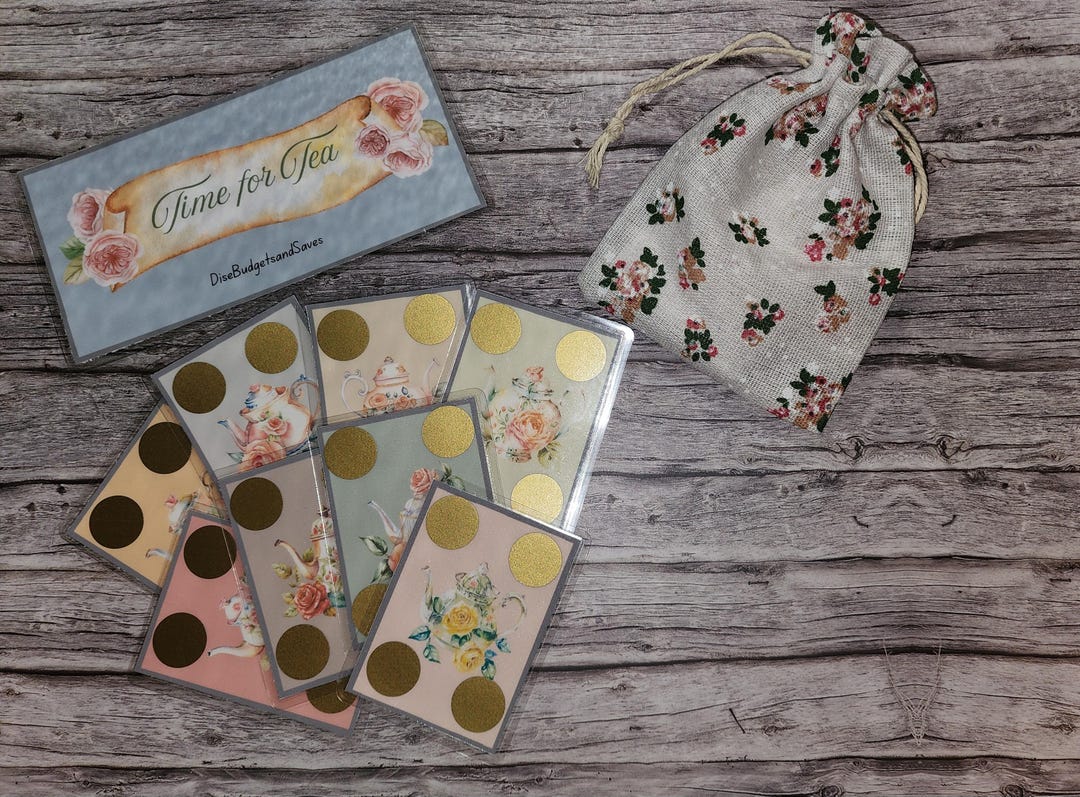 Time for Tea Scratch & Save Low Income - Etsy